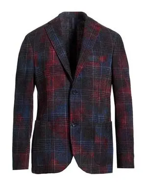 Montedoro Blazer Size Virgin Wool - Blue