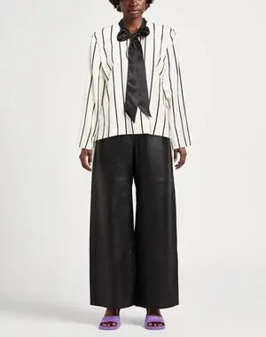 8PM Viscose And Polyester Blend Blouse With Bow Detail