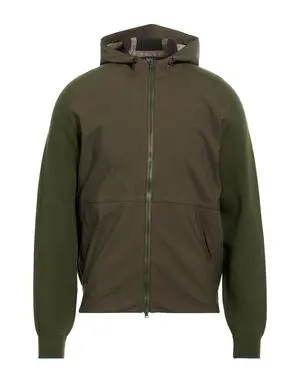 Herno Jacket Military Size Cotton, Polyamide, Polyester, Elastane