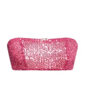 Elisabetta Franchi Top Fuchsia Size Polyester, Elastane - Pink