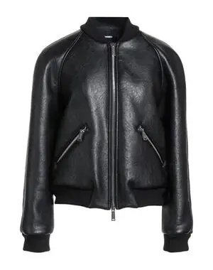 Dsquared2 Jacket Size Polyester, Viscose - Black