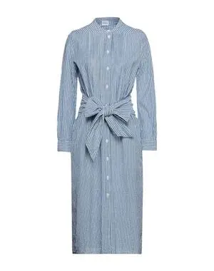 Aspesi Midi Dress Size Cotton - Blue