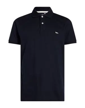 HARMONT & BLAINE Polo Shirt Midnight Size Cotton, Elastane