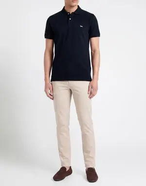 HARMONT & BLAINE Polo Shirt Midnight Size Cotton, Elastane