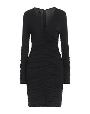 Pinko Mini Dress Size Viscose - Black