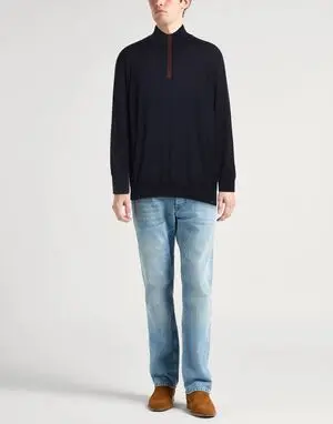 Paul & Shark Sweater Midnight Size Virgin Wool - Blue
