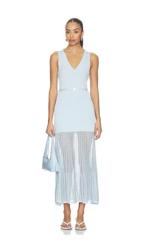 KARINA GRIMALDI Orla Knit Maxi Dress - Sky