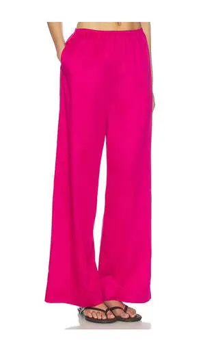 LESET Yoko Pocket Pant In Pink