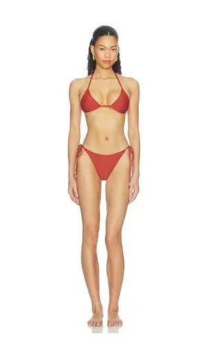JUILLET Nat Bikini Bottom In Orange