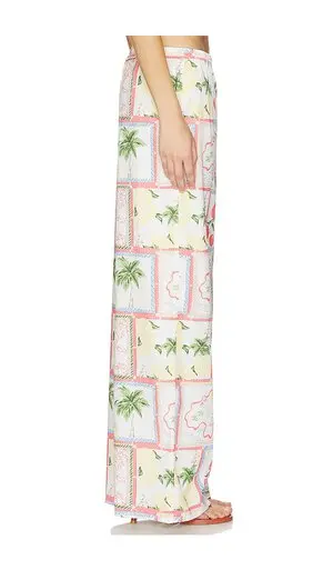 MORE TO COME Kialana Relaxed Pant In White