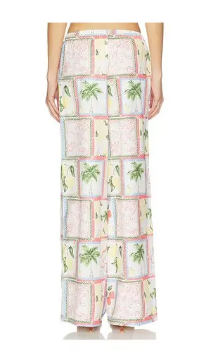 MORE TO COME Kialana Relaxed Pant In White