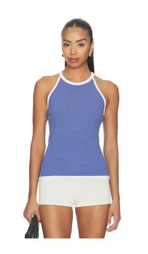Astr The Label Betia Sweater Top In Blue