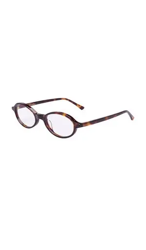 SHEVOKE Oval Tortoiseshell Eyeglasses - Tortoise