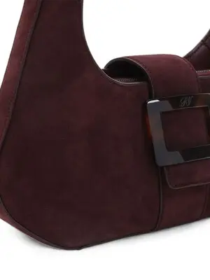 ROGER VIVIER Belle Vivier Mini Leather Hobo Bag