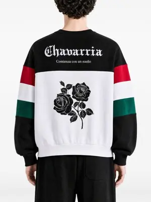 ADIDAS BY WILLY CHAVARRIA Printed Cotton Sweatshirt