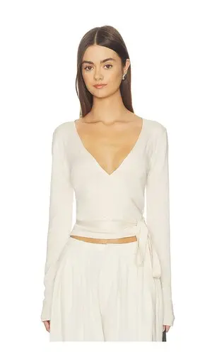 SNDYS. Nikola Wrap Top