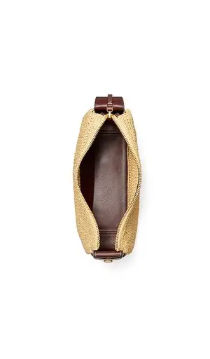 Tory Burch Romy Straw Shoulder Bag