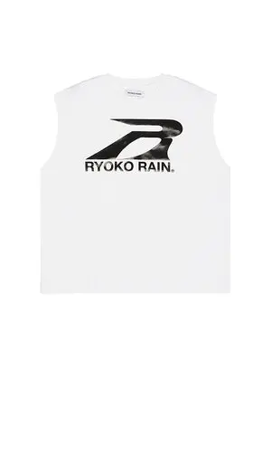 RYOKO RAIN Sleeveless Tank With Graphic Logo