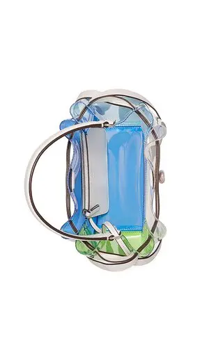 Tory Burch Romy Color-block Clear Bucket Bag - Multi