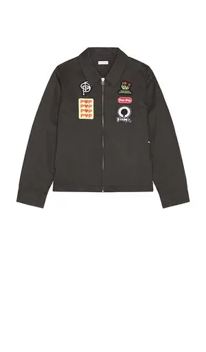 POP TRADING COMPANY Full Zip Worker Jacket