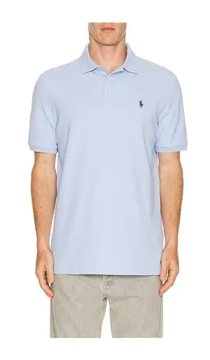 Polo Ralph Lauren Short Sleeve Stretch Mesh Polo In . Also - Blue