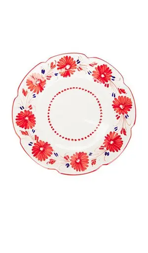 VAISSELLE Janine Plate 23cm - Red