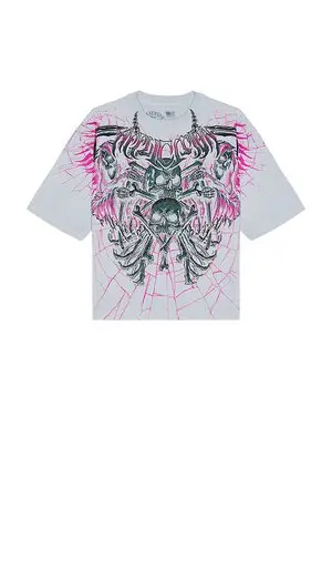 AFFLICTION Darkness Falls Short Sleeve Tee In . Also