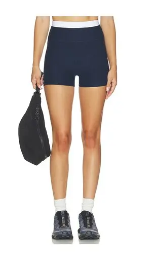Beyond Yoga Space Dye Layered Short