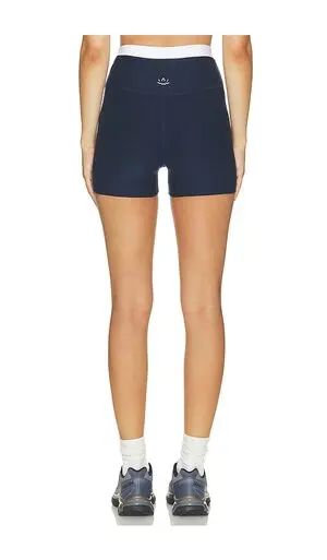 Beyond Yoga Space Dye Layered Short
