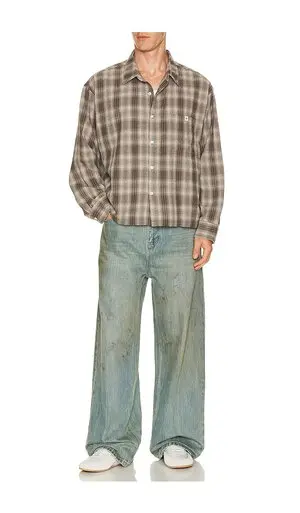 DRMERS CLUB Flannel Shirt In . Also