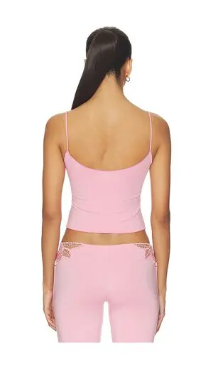 INDAH Rose Embellished Tank Top