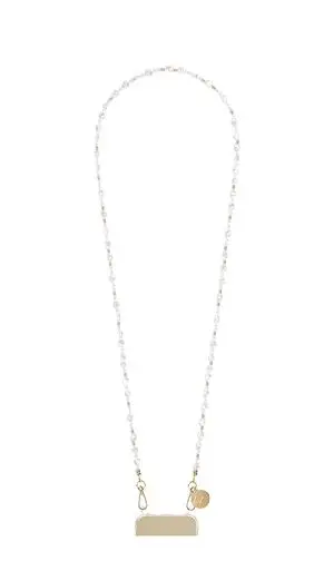LA COQUE FRANCAISE Melia Iphone Case Chain - Neutral