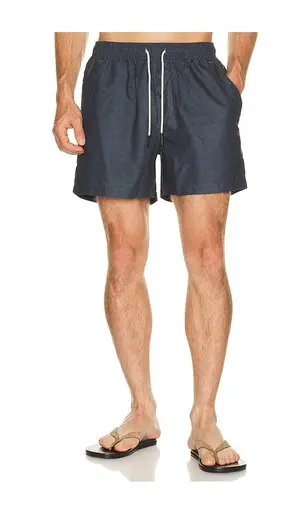 Oas Mosaico Swim Shorts - Brown