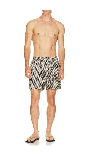 Oas Doro Swim Shorts - Brown