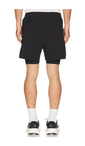 On Train 2-in-1 Shorts - Black