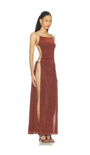 Oseree Lumiere Shell Long Dress