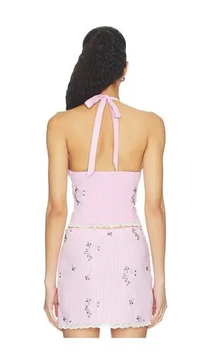 Majorelle Halter Top