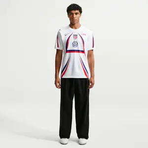 Nike Usa X V.a.a. Academy Pro Short-sleeve Soccer Top