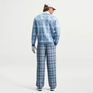 Nike Tartan Golf Cardigan