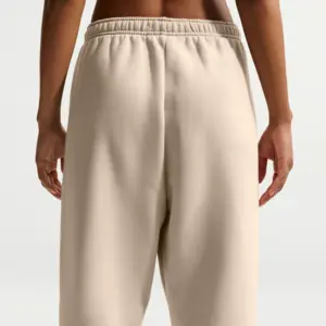 Nike Studio Fleece Medium Weight High-rise Oversized Cuffed Pants - Brown