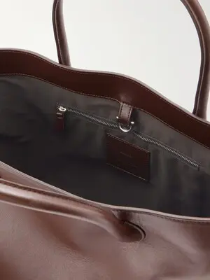 Lié Studio The Grace Leather Tote - Brown