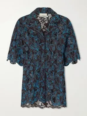 ALEMAIS Francine Guipure Lace Shirt