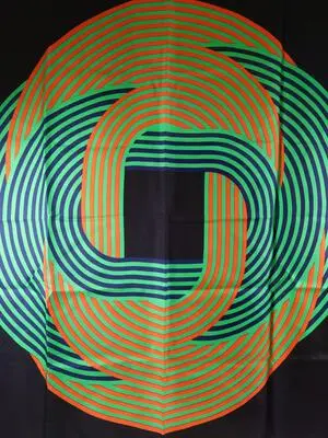 Hermès Geometric-print Silk Scarf
