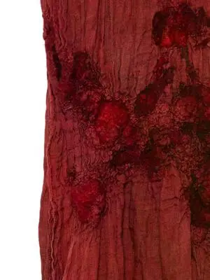 BIEK VERSTAPPEN Felted Scarf - Red