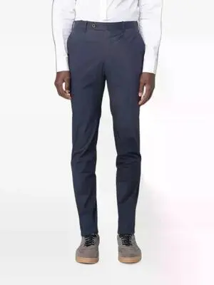 PT TORINO Cotton Chino Trousers - Blue