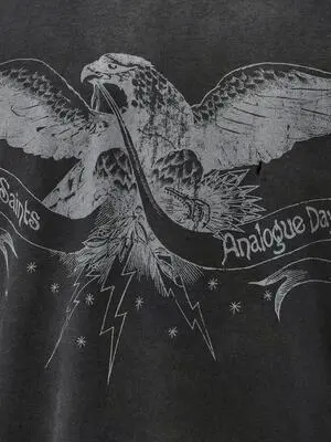 ALLSAINTS Eagle-print Short Sleeve Boxy T-shirt