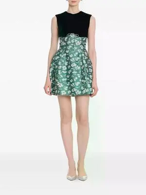 MARKARIAN Jolie Floral-brocade Mini Dress