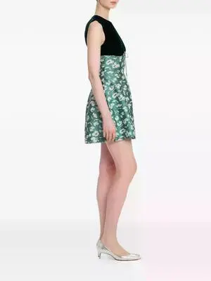MARKARIAN Jolie Floral-brocade Mini Dress
