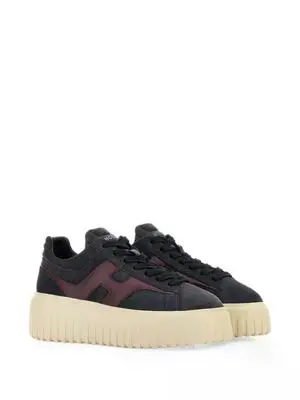 Hogan H-stripes Suede Sneakers