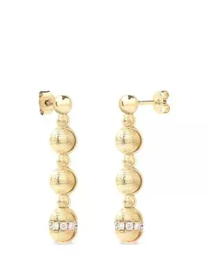 OFFICINA BERNARDI Empire Diamond Drop Earrings - Gold